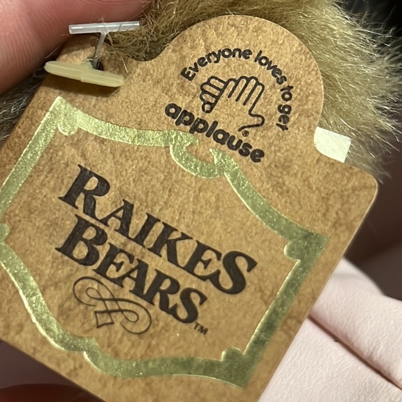 Raikes Bears | Other | Raikes Bears Amelia Earhart Pilot Carved Wooden ...